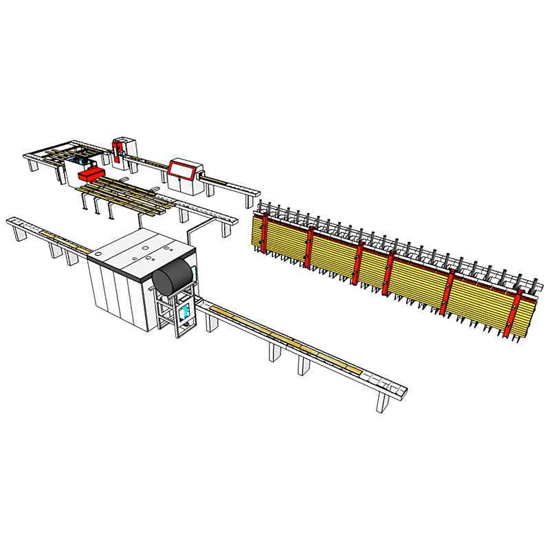 Easy-Beam3 semi-automatic line plant - C.M. MACCHINE